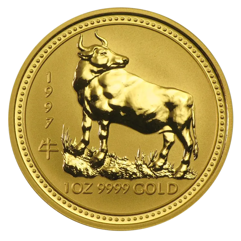 1 oz Lunar I Ox | Gold | 1997