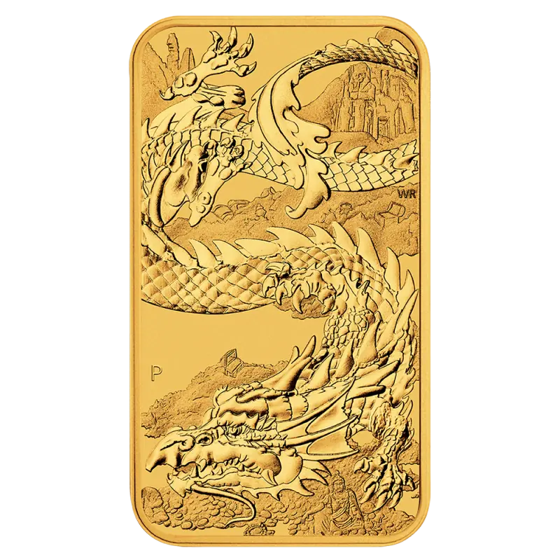 1 oz 2023 Dragon Rectangular Gold Coin | StoneX Bullion