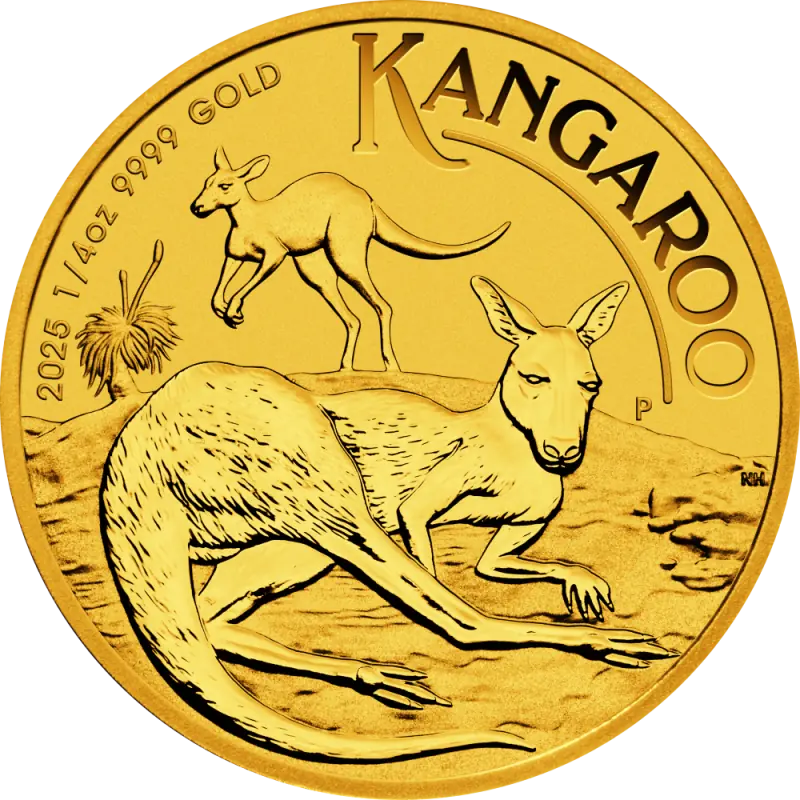 1/4 oz Kangaroo Gold Coin | 2025 | StoneX Bullion