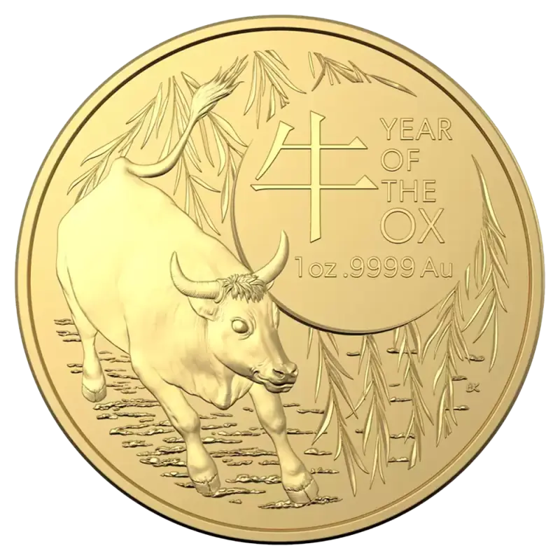 1 oz Ochse Goldmünze | 2021 | StoneX Bullion