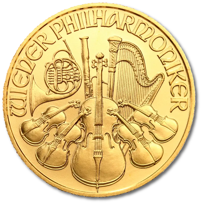 1/4 oz Vienna Philharmonic | Gold | Mixed Years | EUR | StoneX Bullion