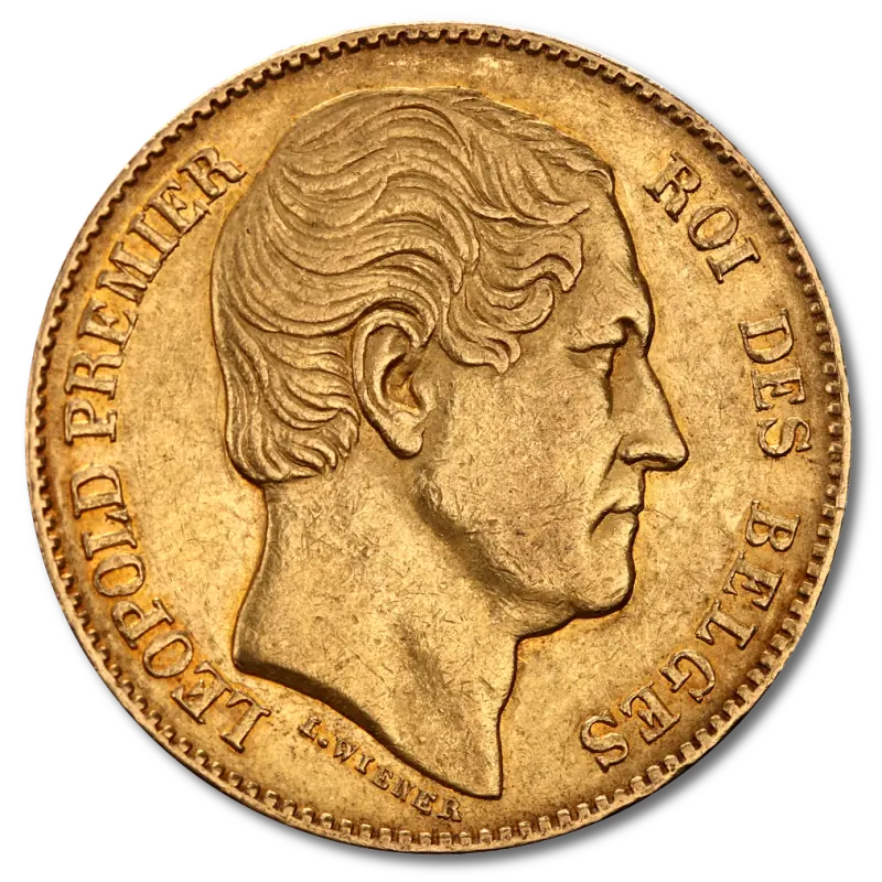 20 Franc 1831-1865 Leopold I Belgium Gold Coin| StoneX Bullion