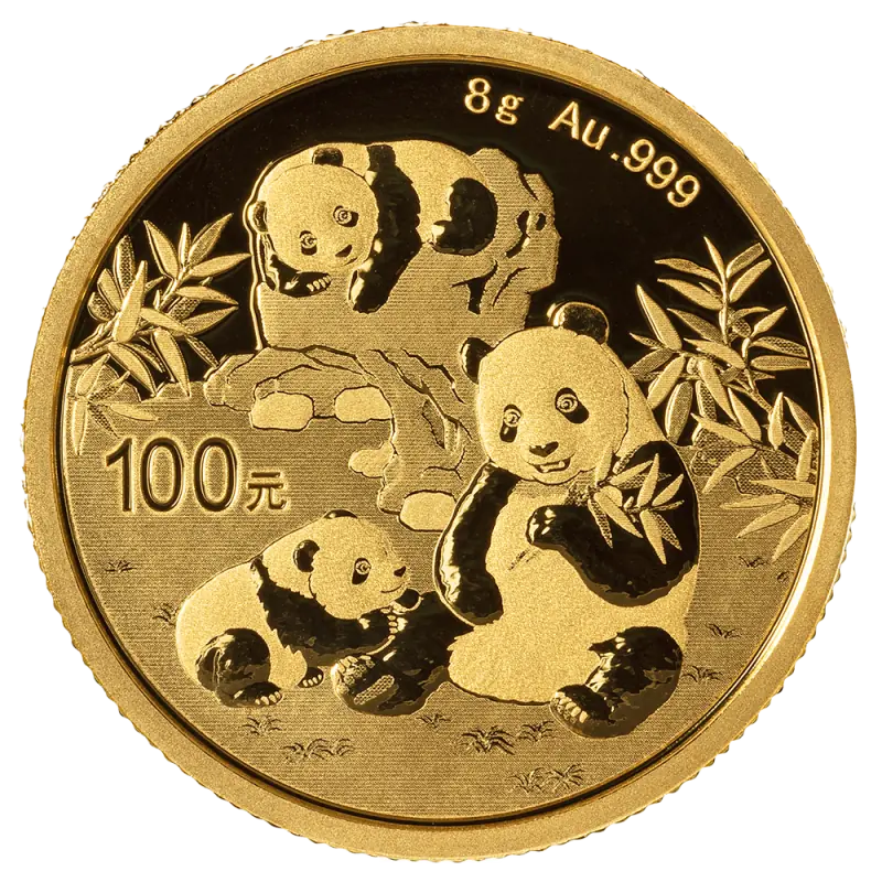 8g China Panda Goldm nze 2025