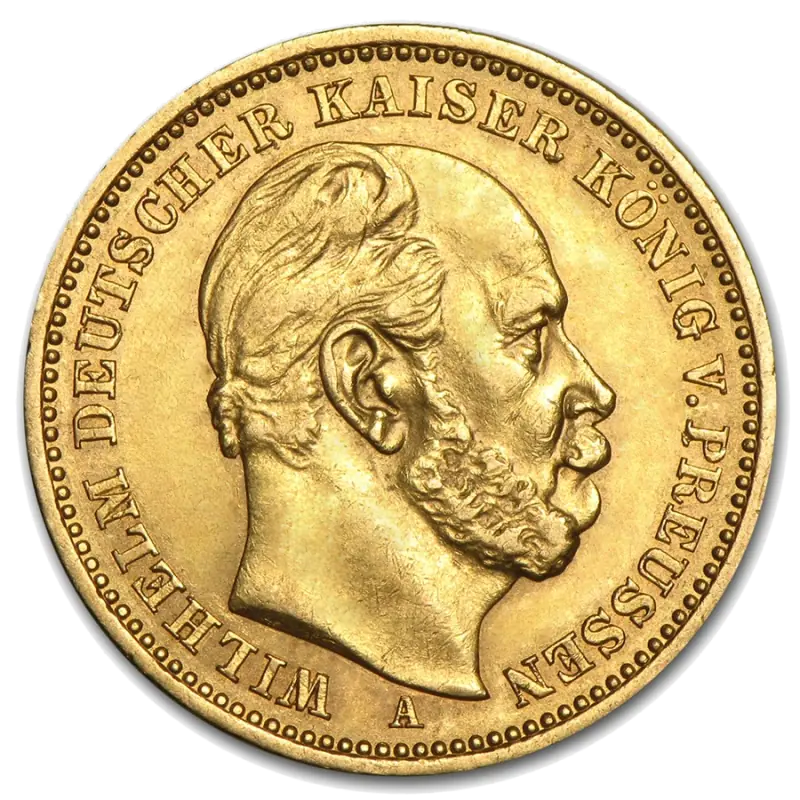10 Mark Kaiser Wilhelm I. Preußen Gold - Jetzt kaufen bei StoneX Bullion