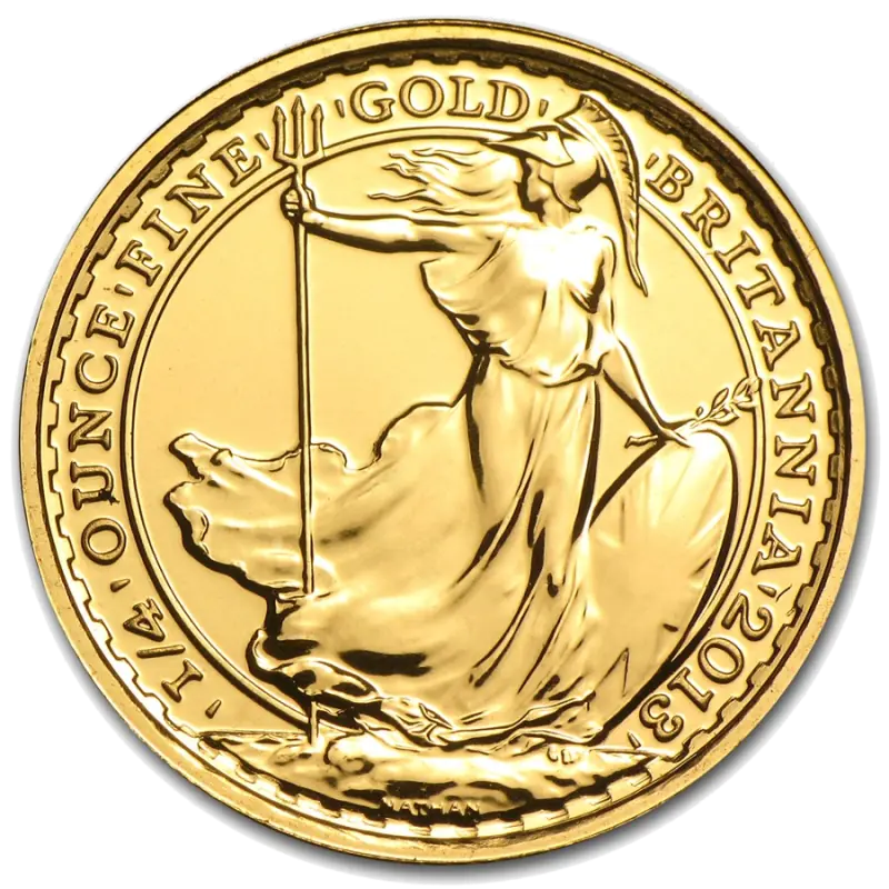 1/4 oz Britannia Gold Coin | Mixed Years | StoneX Bullion