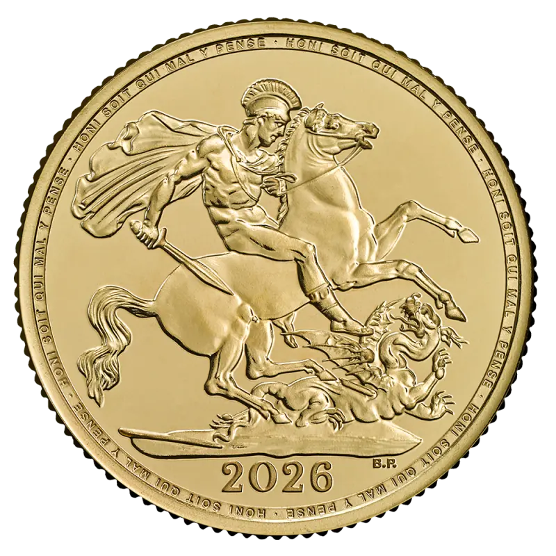 Sovereign Charles III Goldmünze | 2026 | StoneX Bullion