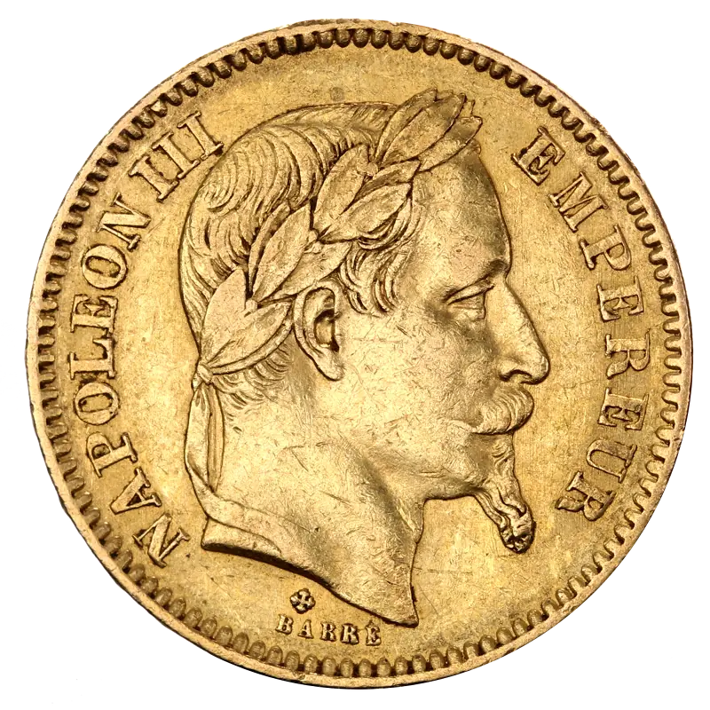 20 French Francs Napoléon III w. Laurel | Gold | 1861-1870 | StoneX Bullion