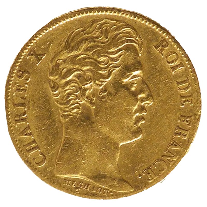 20 Franc Charles X Gold Coin | 1824 - 1830 | StoneX Bullion