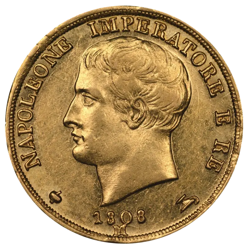 20 Italian Lira Napoleon I | Gold Coin | 1808 - 1814