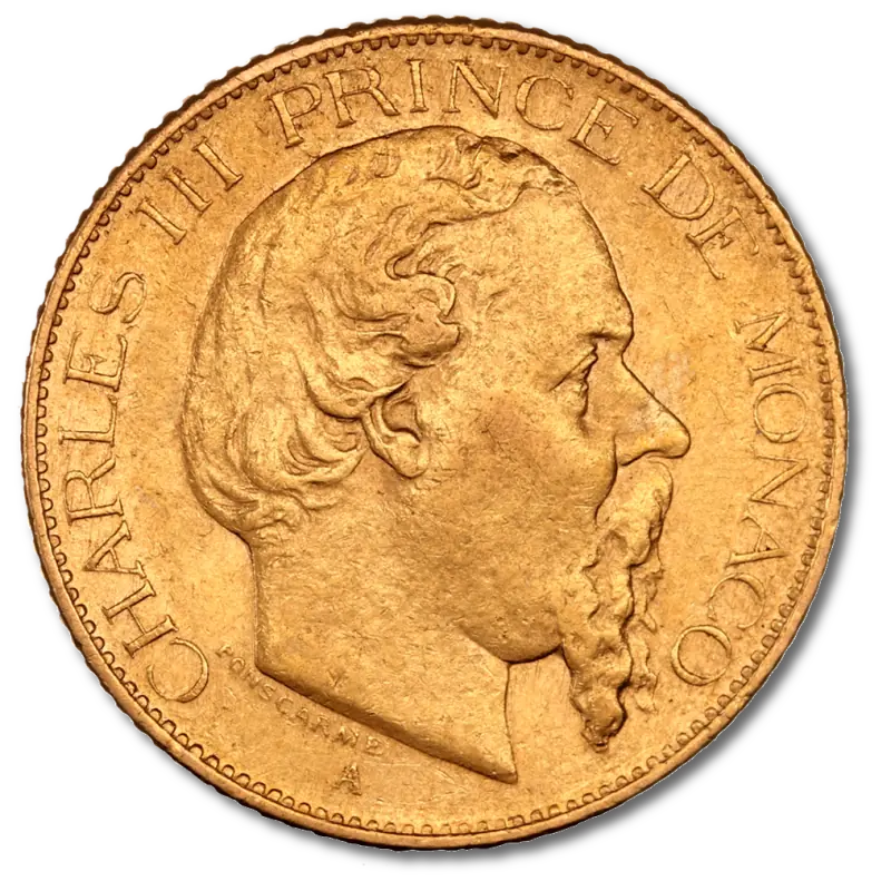 20 Francs Charles III Monaco | Gold | 1878 - 1879 | StoneX Bullion