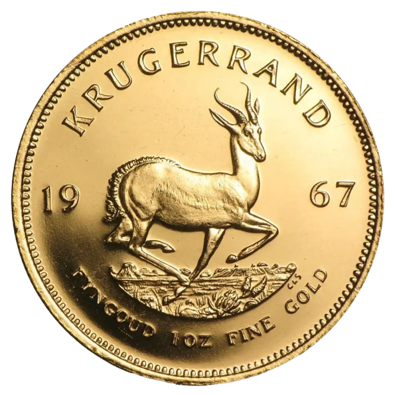 1 oz Krugerrand | Gold | 1967 | StoneX Bullion