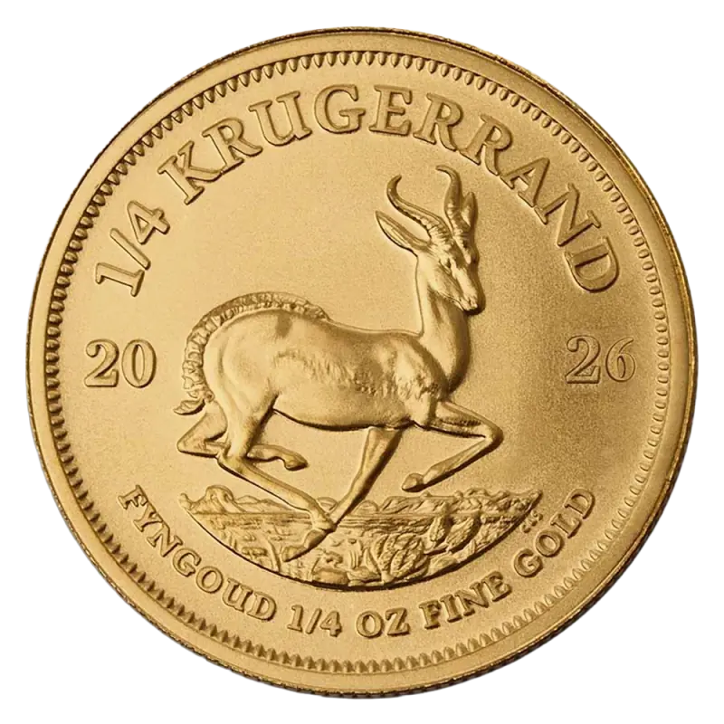 1/4 oz Krugerrand | Oro | 2026 | StoneX Bullion