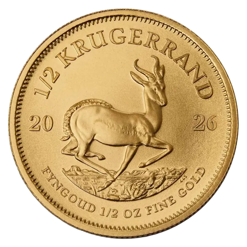 1/2 oz Krugerrand | Oro | 2026 | StoneX Bullion