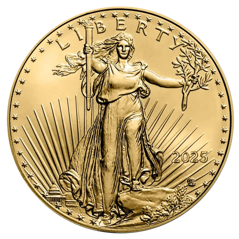 1/2 oz American Eagle | Oro | 2025 | StoneX Bullion