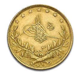 100 Turkish Kurush Piastres | Gold | Mixed Years | StoneX Bullion