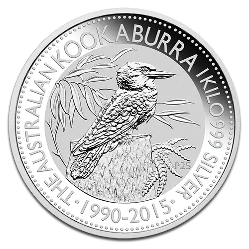 1 Kilo Kookaburra Silver Coin | mixed years
