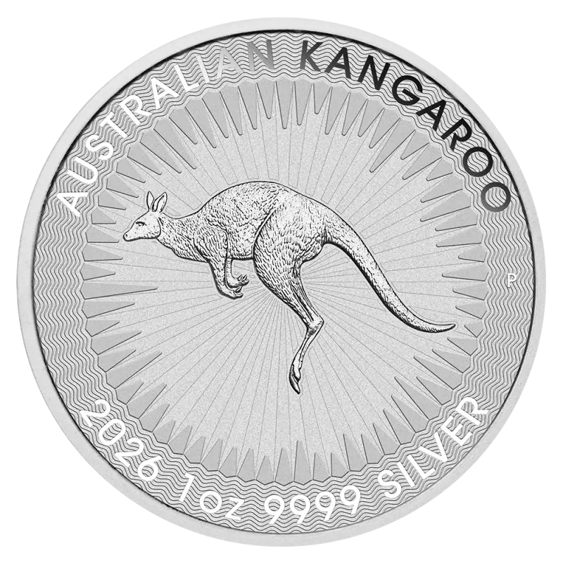 1 oz Kangaroo Silver Coin | 2026 | StoneX Bullion