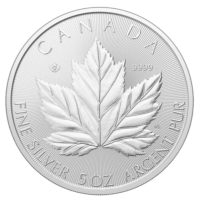 5 oz Grand Maple Leaf | Plata | 2026 | StoneX Bullion
