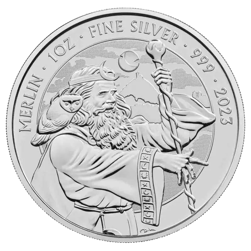 1 oz Merlin Myths and Legends Silver Coin | 2023