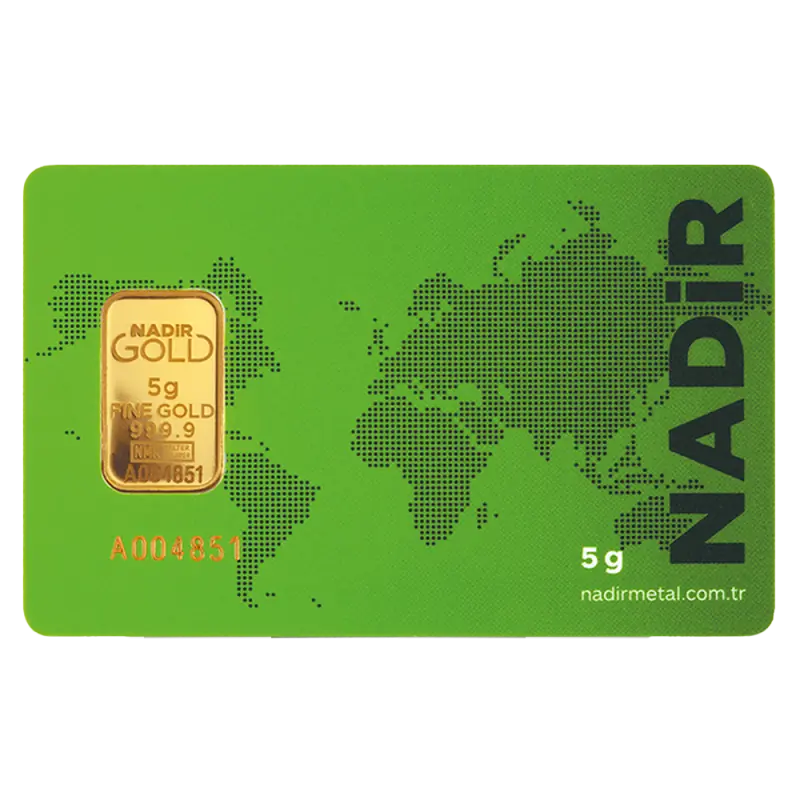 2.5g Goldbarren | Nadir Gold