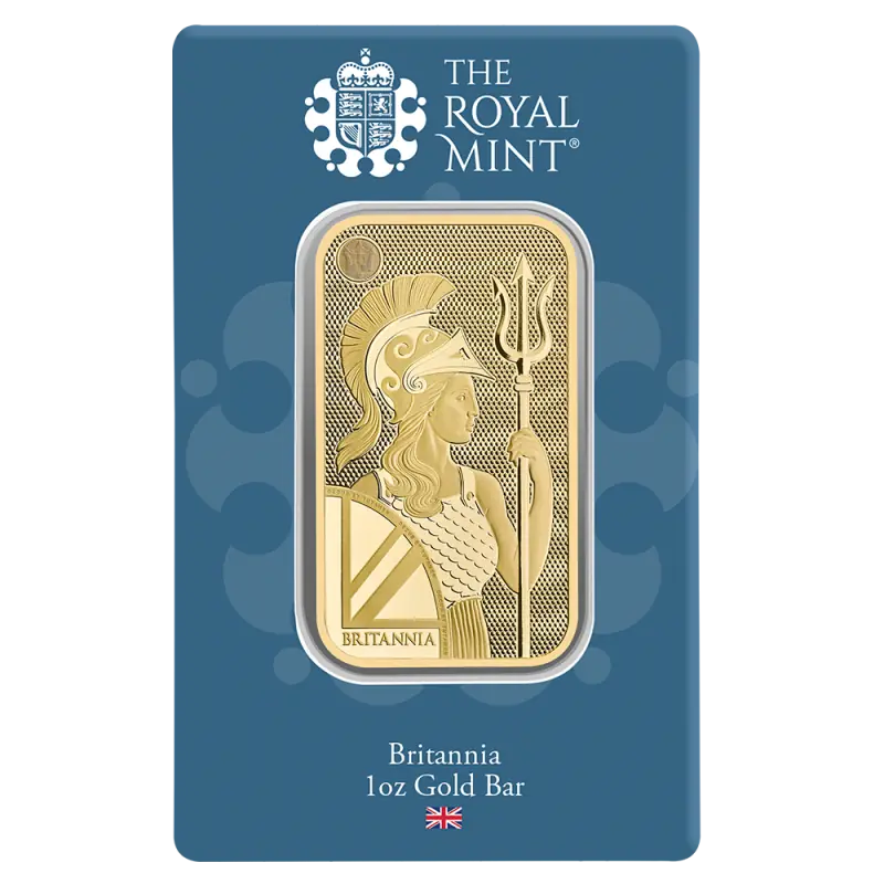 1 oz Britannia Gold Bar | Royal Mint | StoneX Bullion