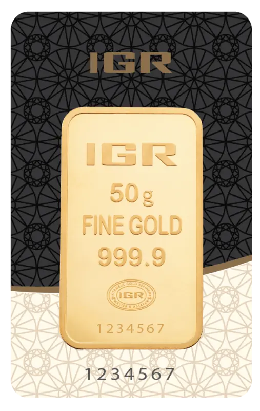50g Gold Bar | Istanbul Gold Refinery