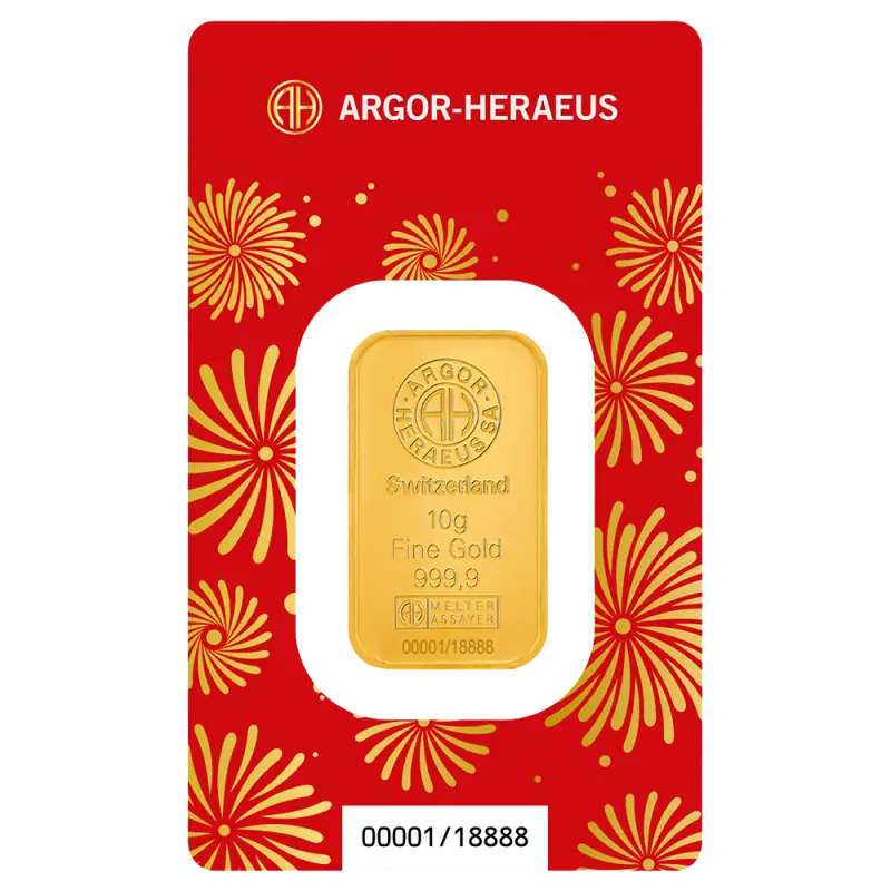 10g Gold Bar | Argor-Heraeus | Year Of The Horse | 2026 | StoneX Bullion