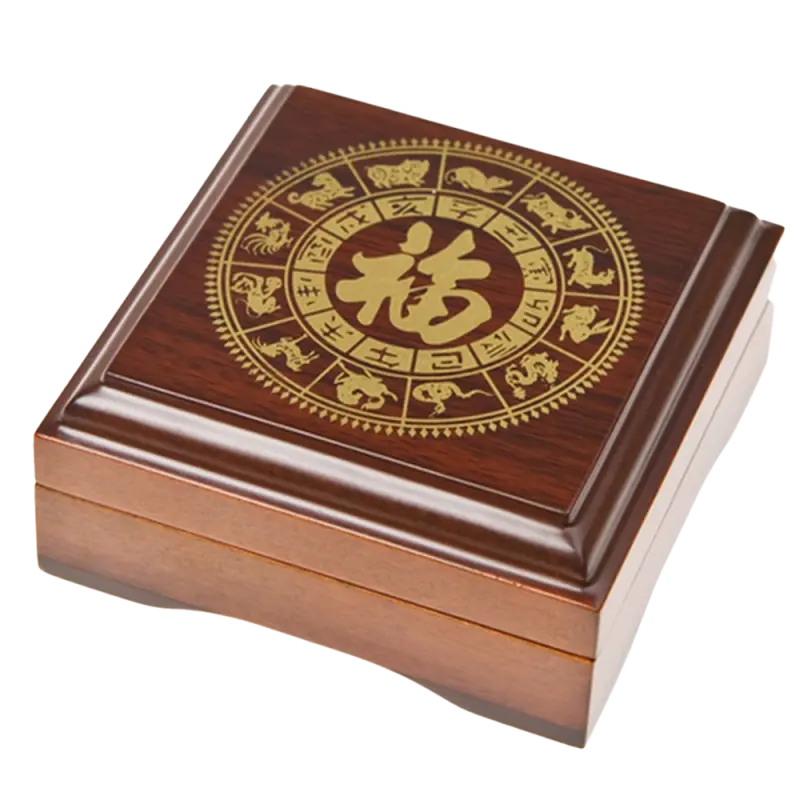 1 x 1 oz Lunar II Gold Gift Coin Box EMPTY