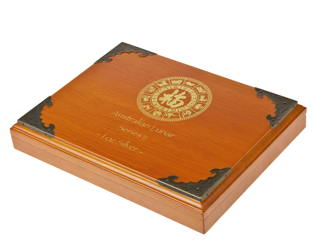 Lunar II - Silver Coins Box for 12 x 1oz