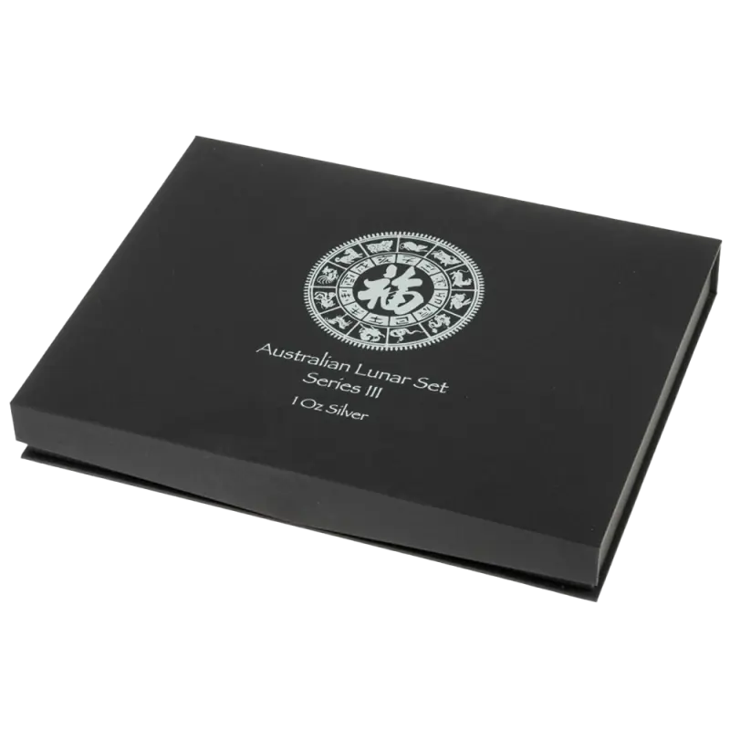 Coin Box for 12 x 1 oz Lunar III Silver Coins | StoneX Bullion