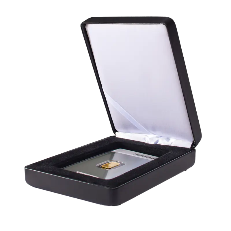 Case For One Gold Bar In Blister | Nobile | Black | Portrait Format ...